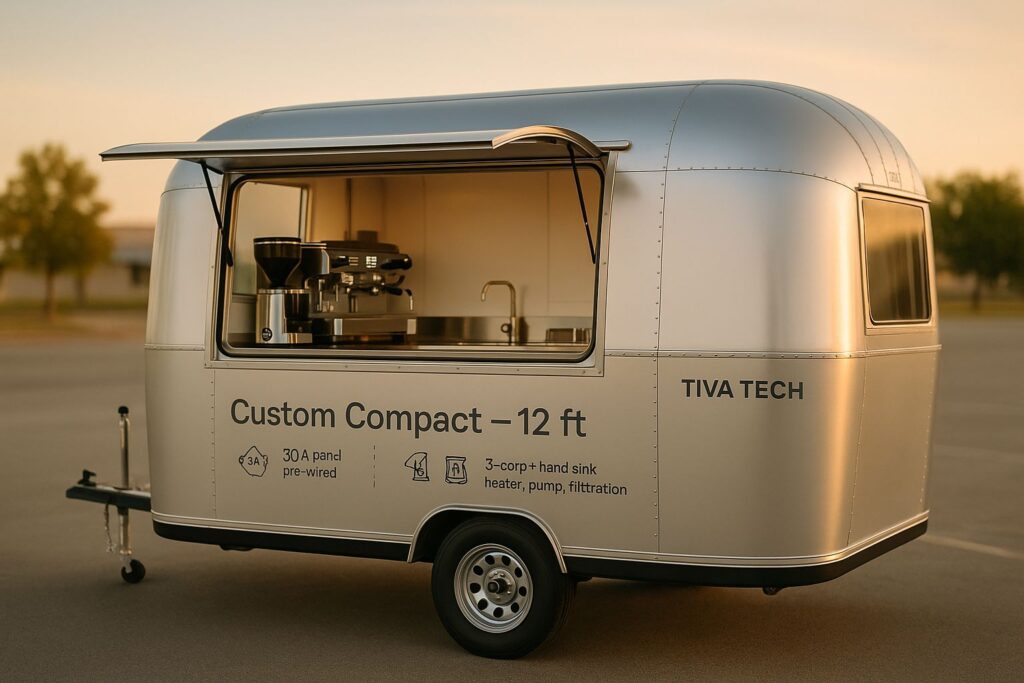 Beverage Trailers | Smoothie • Coffee • Nitro • Soda | Tiva Tech®